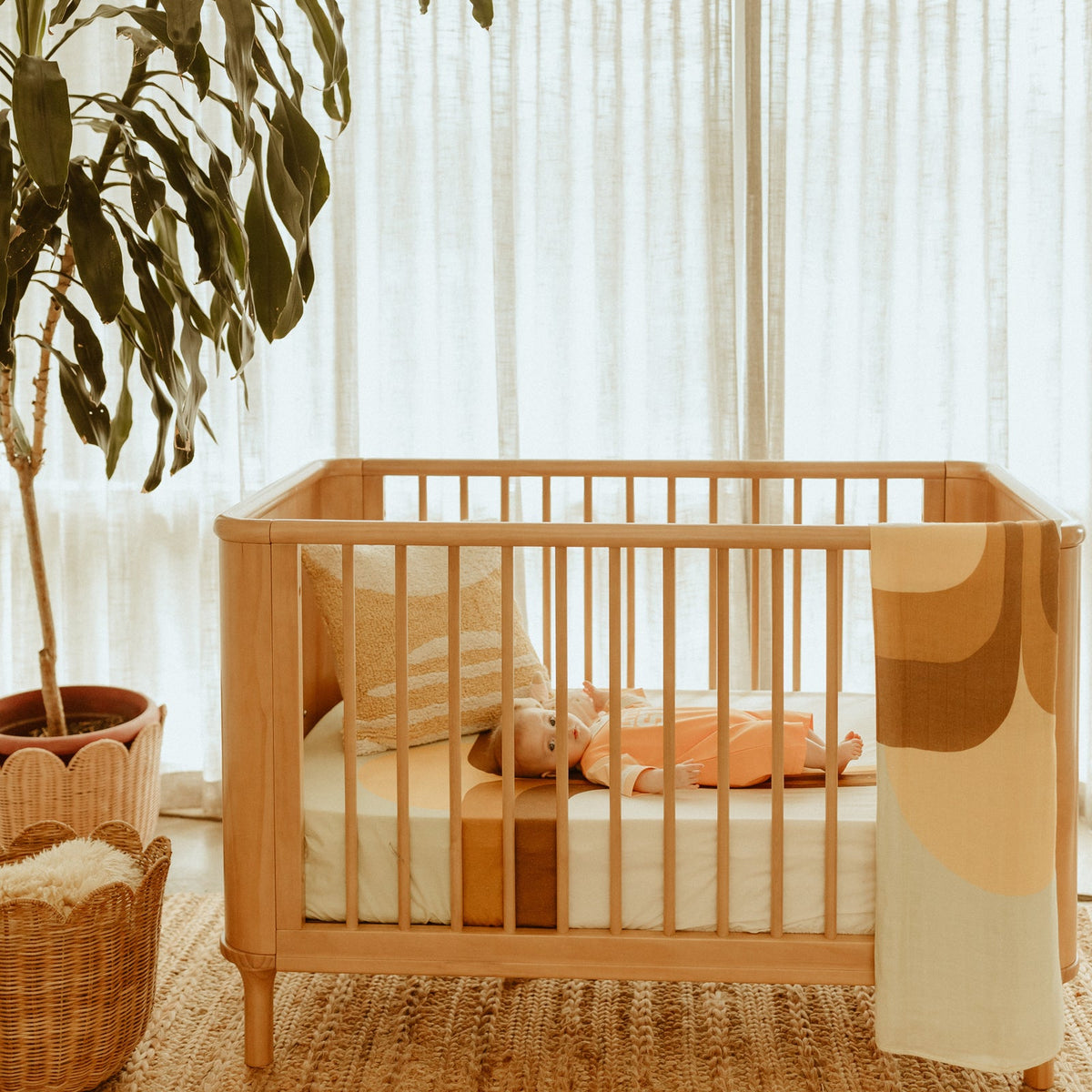 Banabae Early Riser Hemp/Organic Cotton Fitted Cot Sheet – La Petite ...