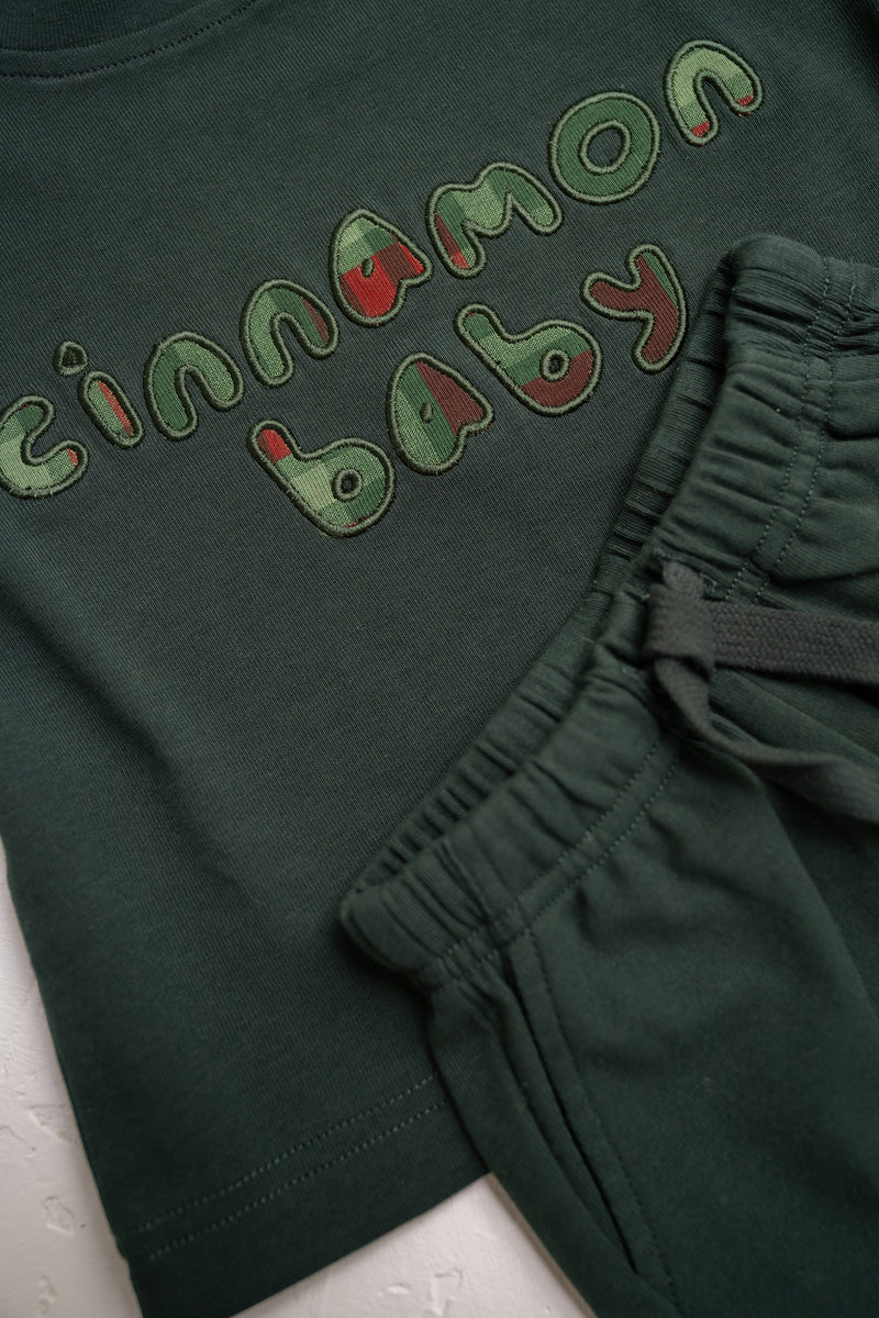 Cinnamon Baby CB Set GREEN – La Petite Boudoir