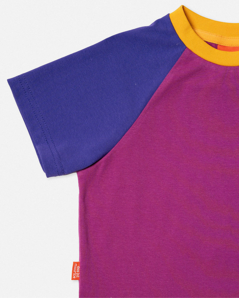 Das Ist Maurice Raglan Purple T'Shirt – La Petite Boudoir