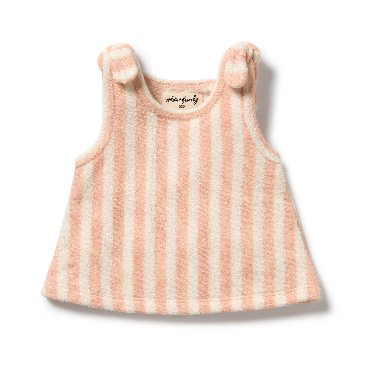 Wilson & Frenchy Strawberry Wave Organic Terry Tie Short – La Petite ...